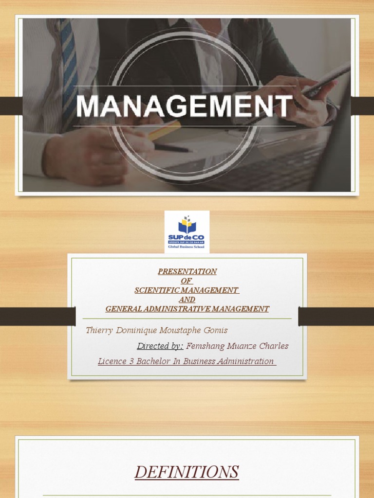Management | PDF | Academic Discipline Interactions | Science