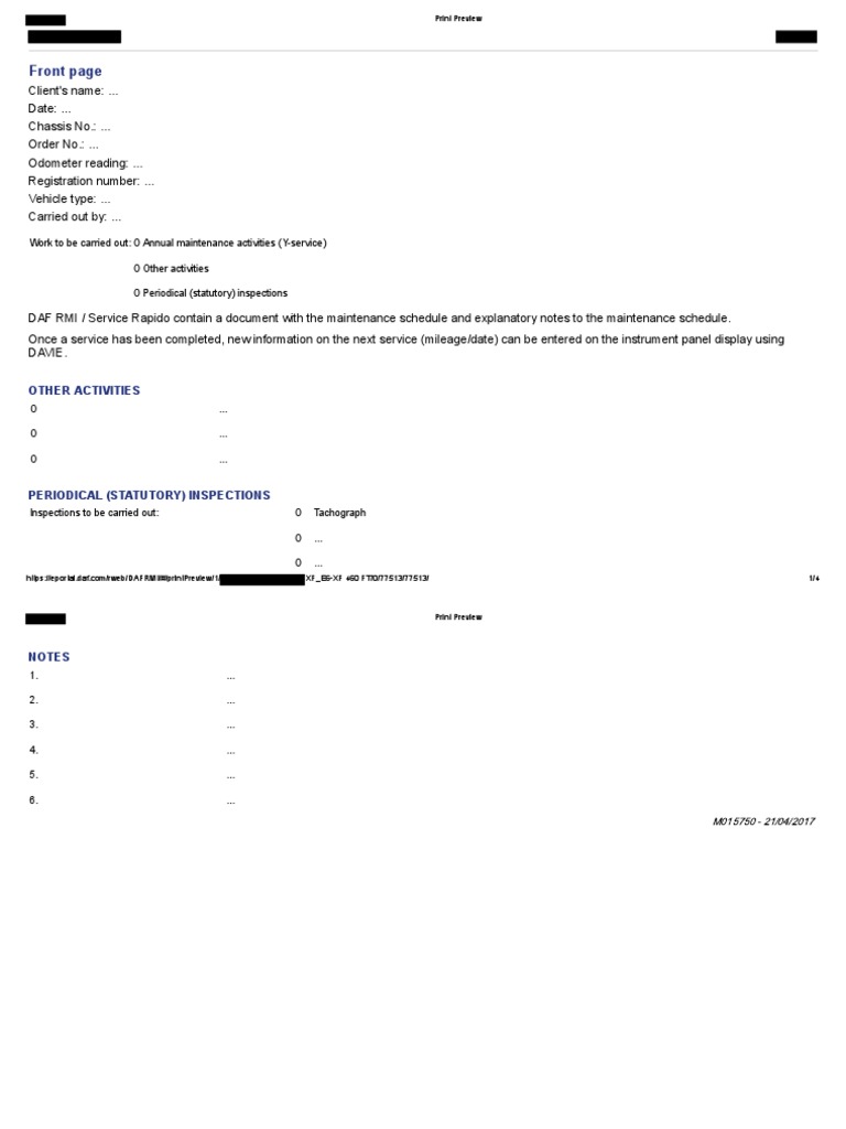 Checklist | PDF | Axle | Steering