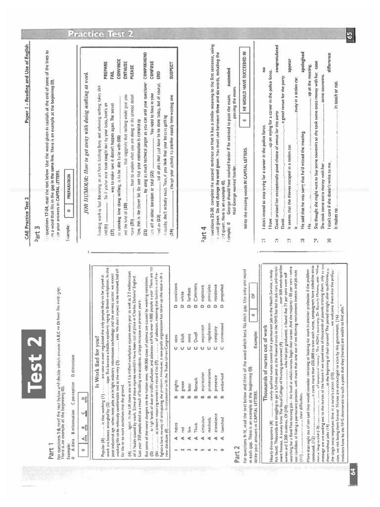 C1 Cambridge 2 | PDF