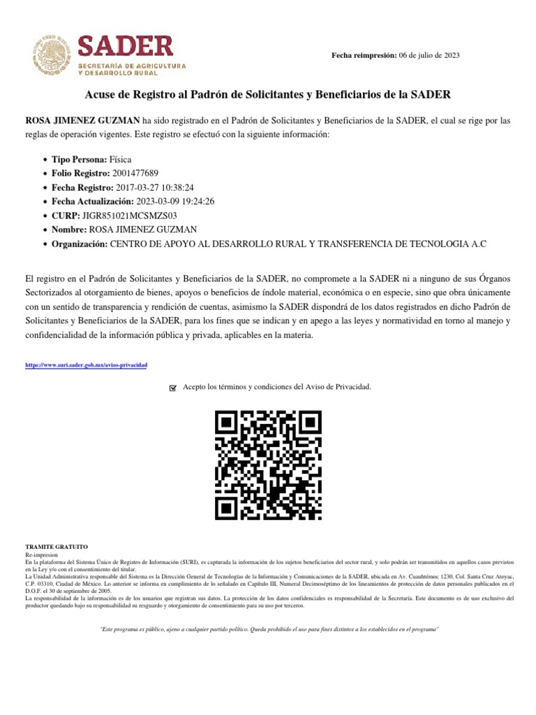 Acuse | PDF | Derecho