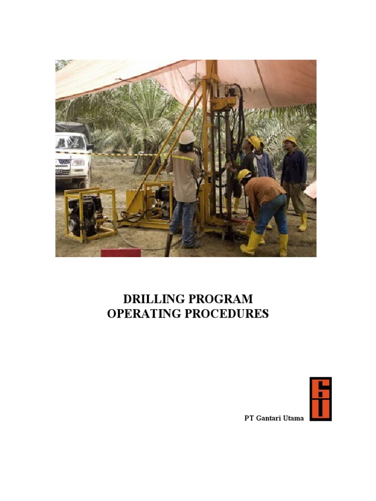 Drilling Program Operating Procedures | PDF | Drilling | Geology