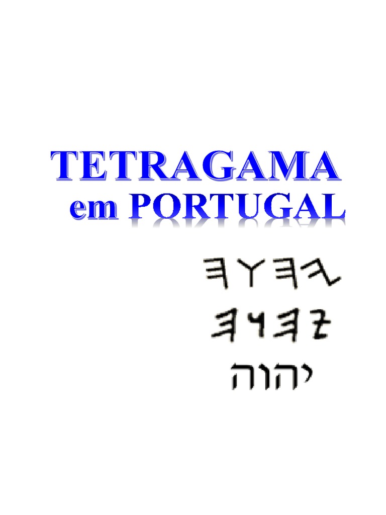 O Tetragrama e Suas Variações | PDF