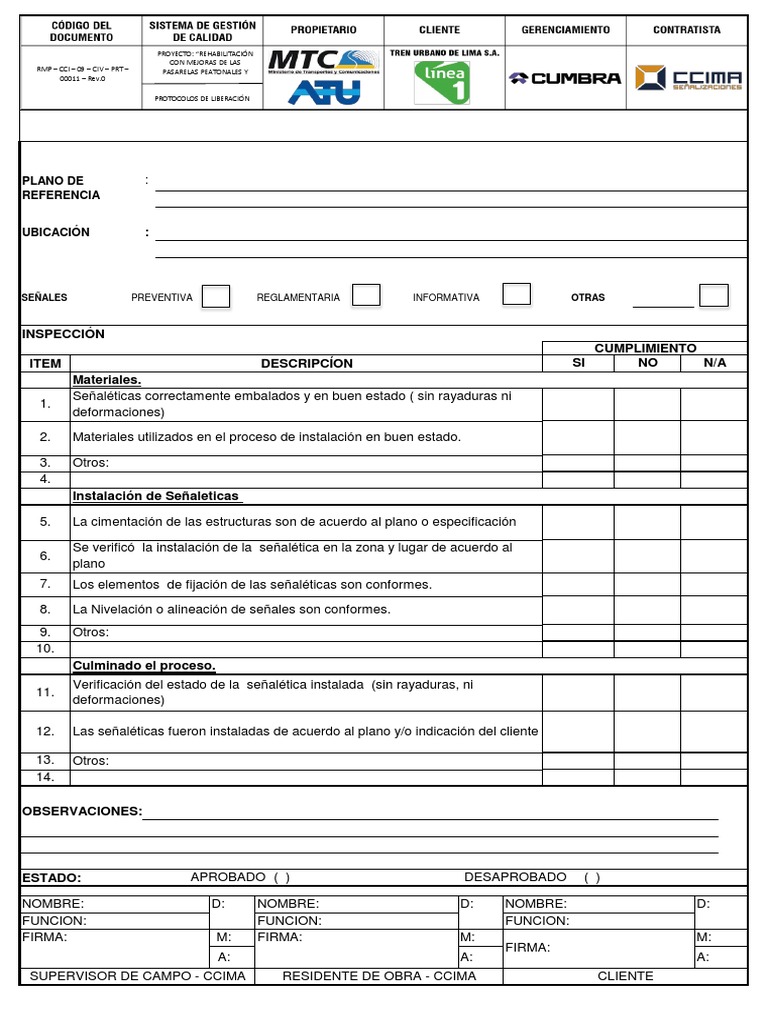 Protocolo P9 - P | PDF