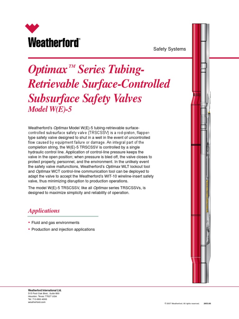 TRSCSSV Valvula | Download Free PDF | Valve | Manufactured Goods