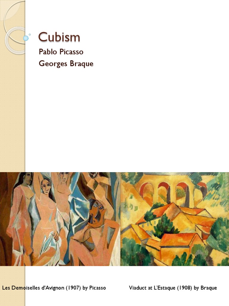 Cubism Class Lecture | PDF | Cubism | Pablo Picasso