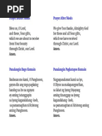 Ama Niamo: Tara, Kagurangnan Maria | PDF