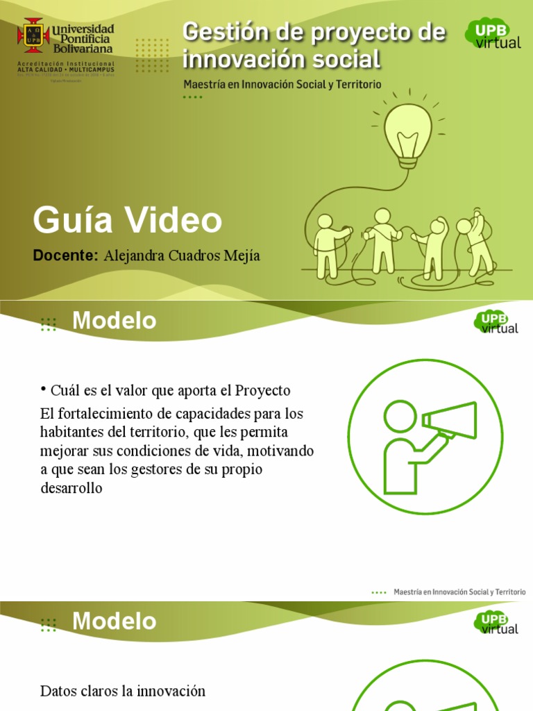 U2 - Act 2.1GuíaVideo | PDF | Negocios