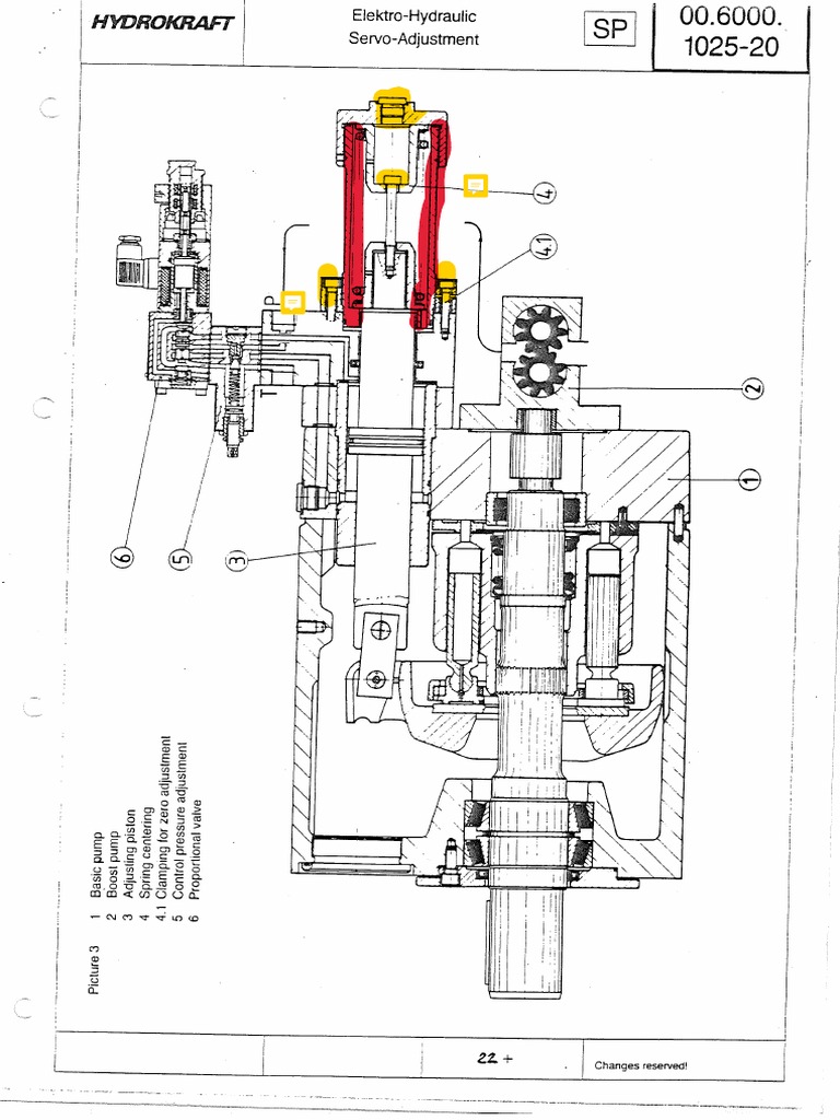 Hydrokraft Pump PVG130 SectionView | PDF