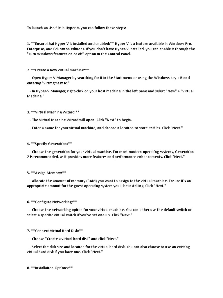 Hyper v1 | PDF | Hyper V | Operating System