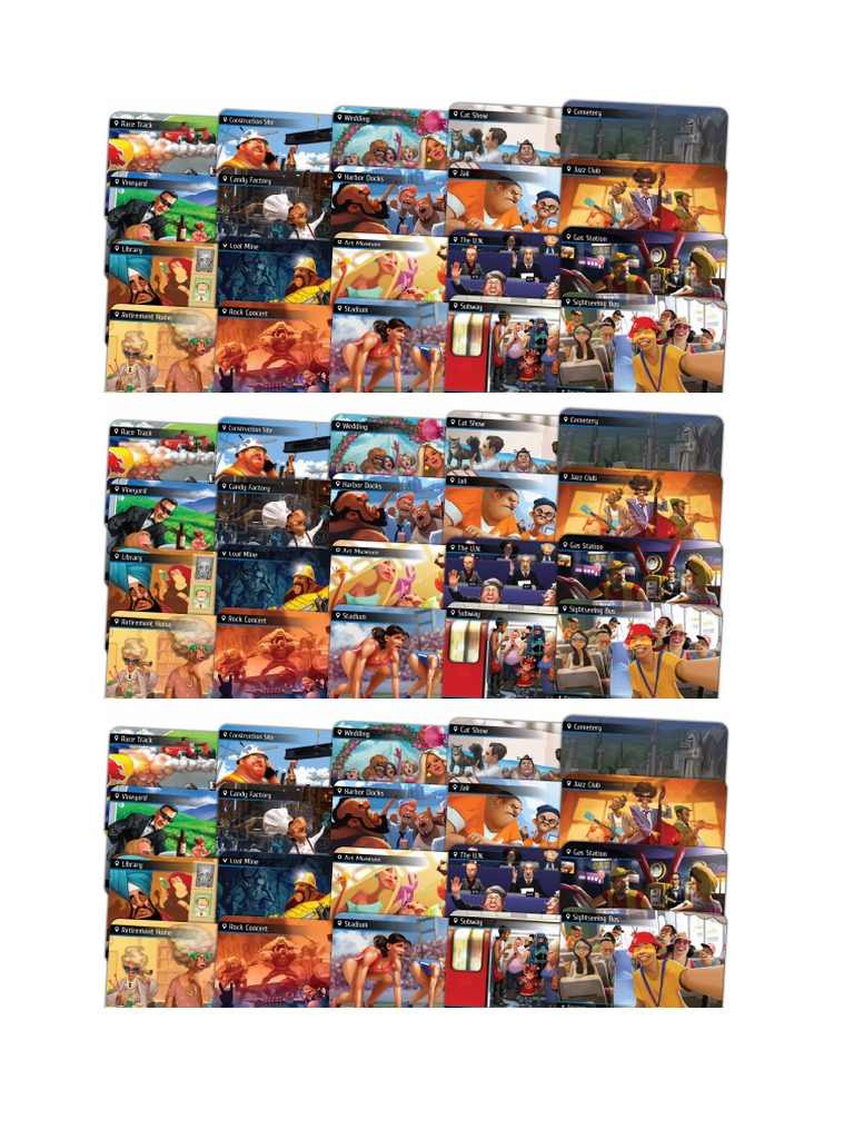 Spyfall 2 Locations Player Aid | PDF