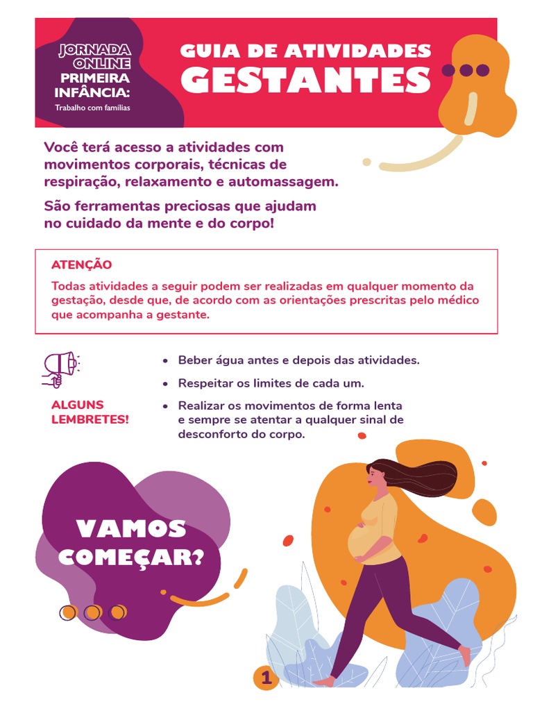 Atividades para Gestantes e Bem-Estar | PDF | Gravidez | Coração