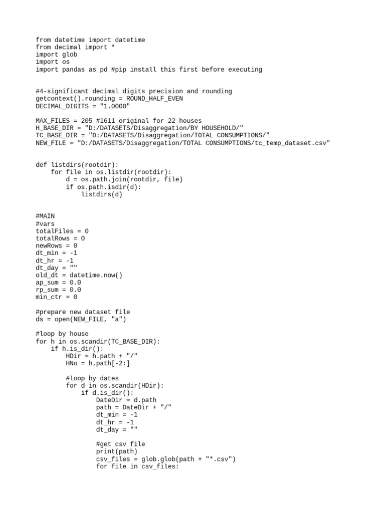 Code | PDF | Comma Separated Values | Spreadsheet Software