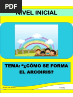 Formación del arcoíris: Guía para niños | PDF | Arco iris | Ligero