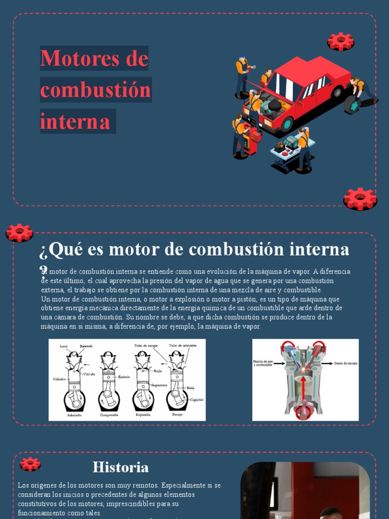 Motor de Combustion Interna | PDF | Motor de combustión interna | Motores