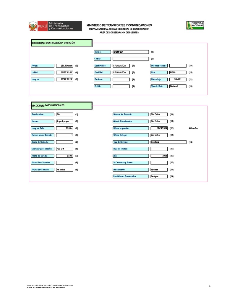 03-Anexo 03 Ficha SCAP | PDF | Fundación (Ingeniería) | La carretera