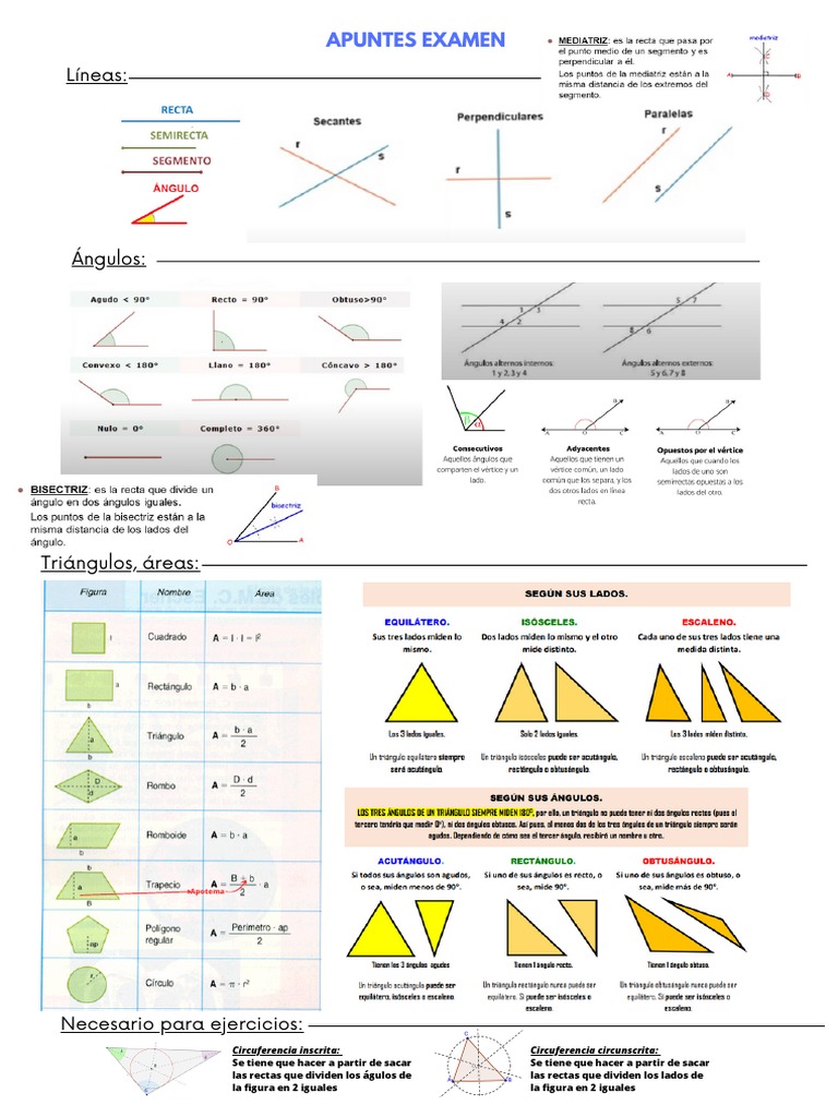 Apuntes Geometría | PDF | Métodos y materiales de enseñanza