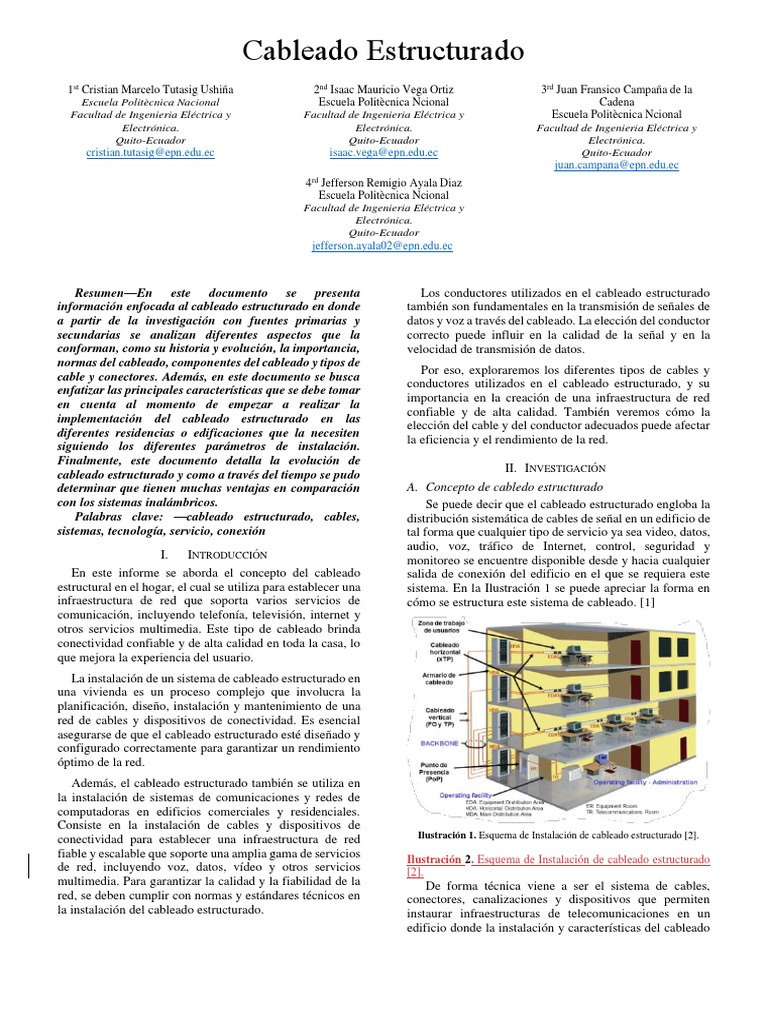 Formato Paper IEEE | PDF | Cable coaxial | Red de computadoras