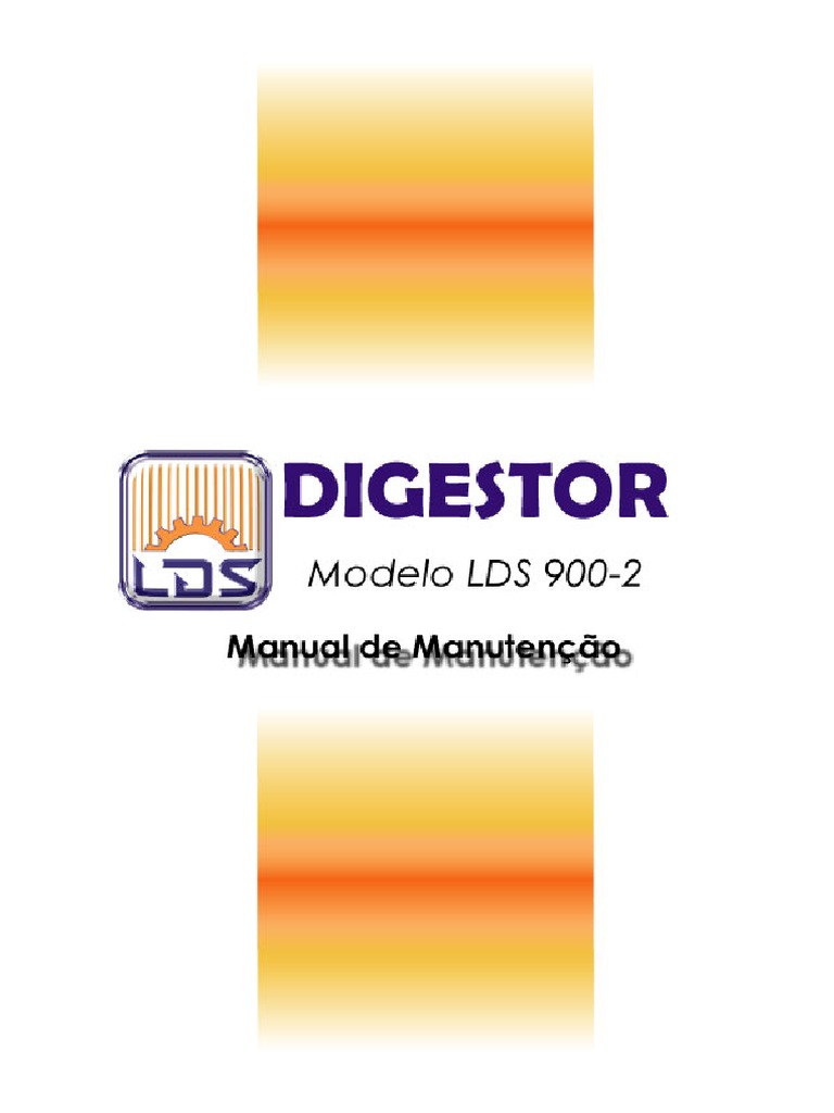 Manual de Manutenção LDS DG 900-2 | PDF | Casa e Jardim | Ciências e ...