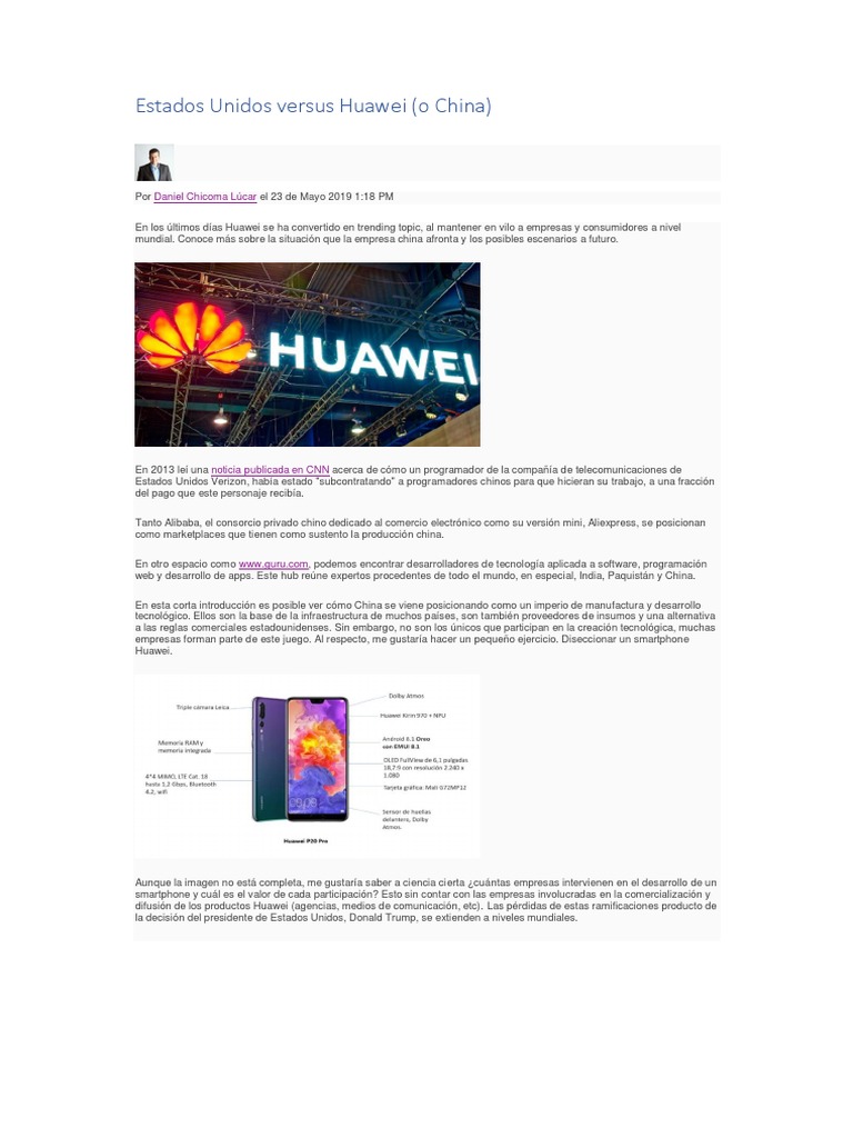 HUAWEI | PDF | Android (sistema operativo) | China