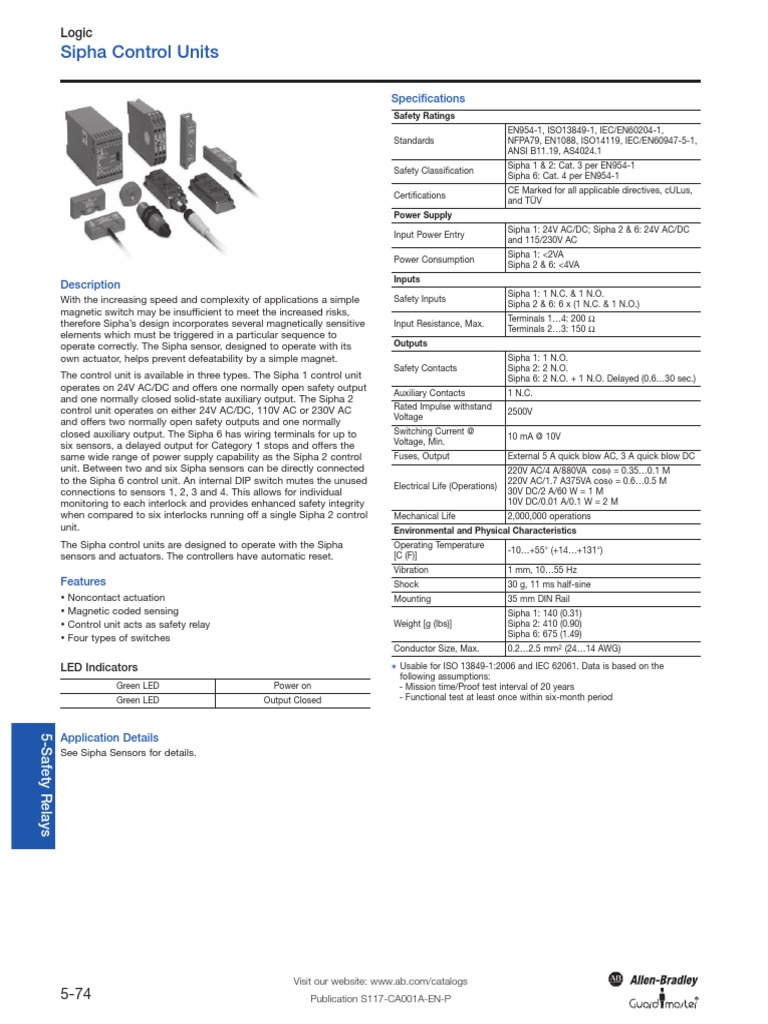 Cuardmate Sipha2 | PDF | Switch | Mains Electricity