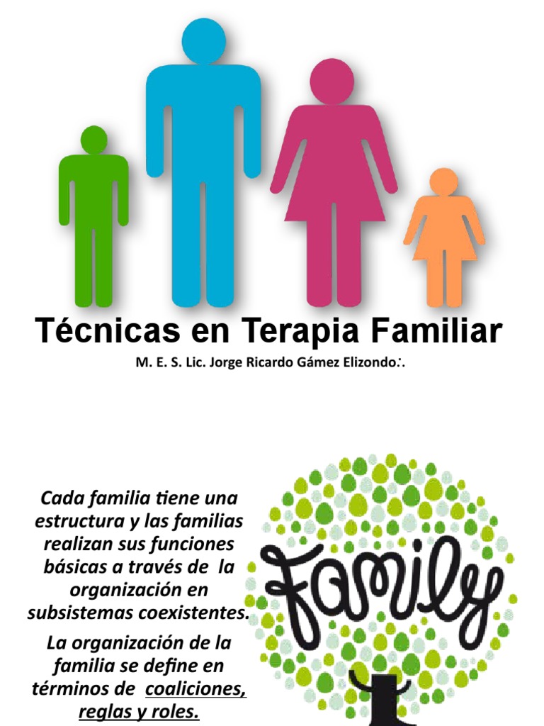 Tecnicas en Terapia Familiar | PDF | Comunicación | Psicoterapia
