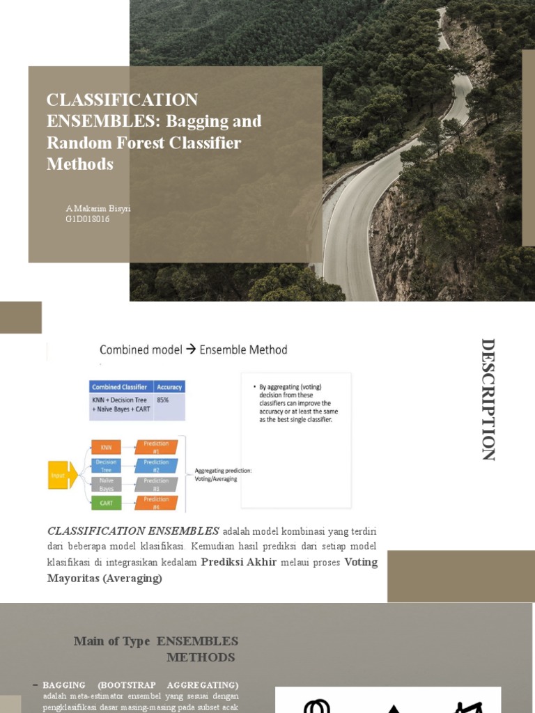 Metode Ensemble Bagged Trees Classifier | PDF