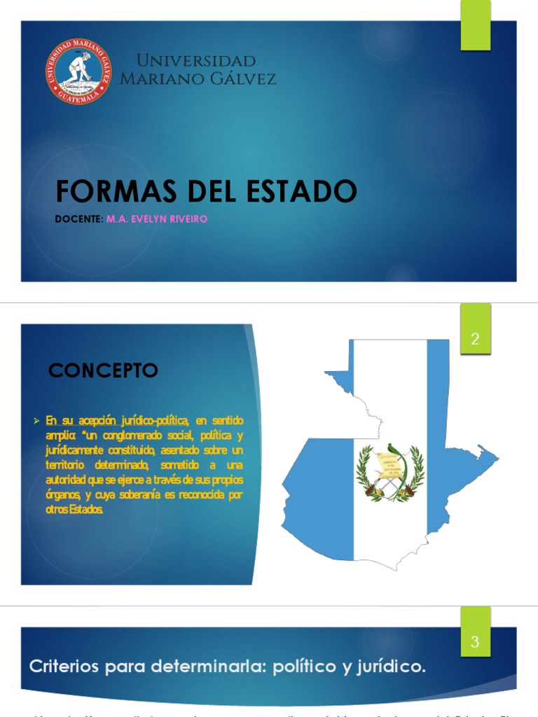 05 Formas Del Estado | PDF | Estado (política) | Federación