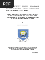 Efficiency Factors in Embakasi ICD | PDF | Containerization | Cargo
