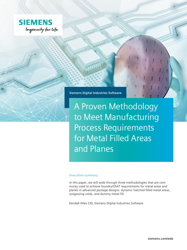 A Proven Methodology To Meet Manufacturing Process Requirements For ...