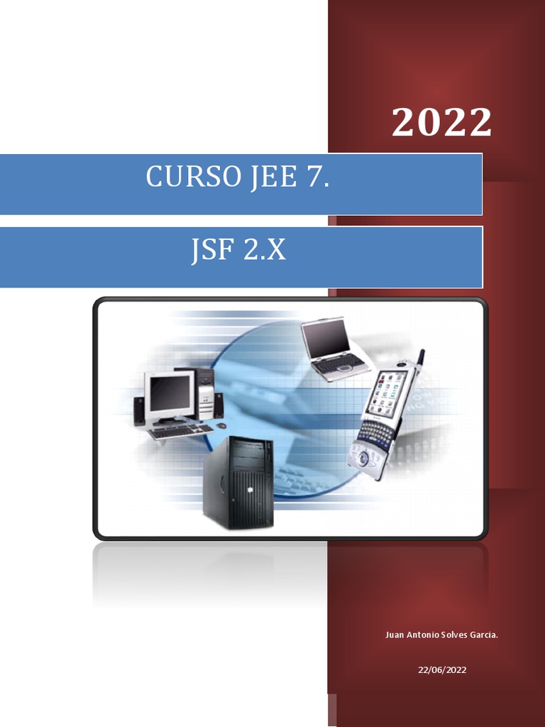 JSF 2.X | PDF | Java (lenguaje de programación) | Ciencias de la Computación