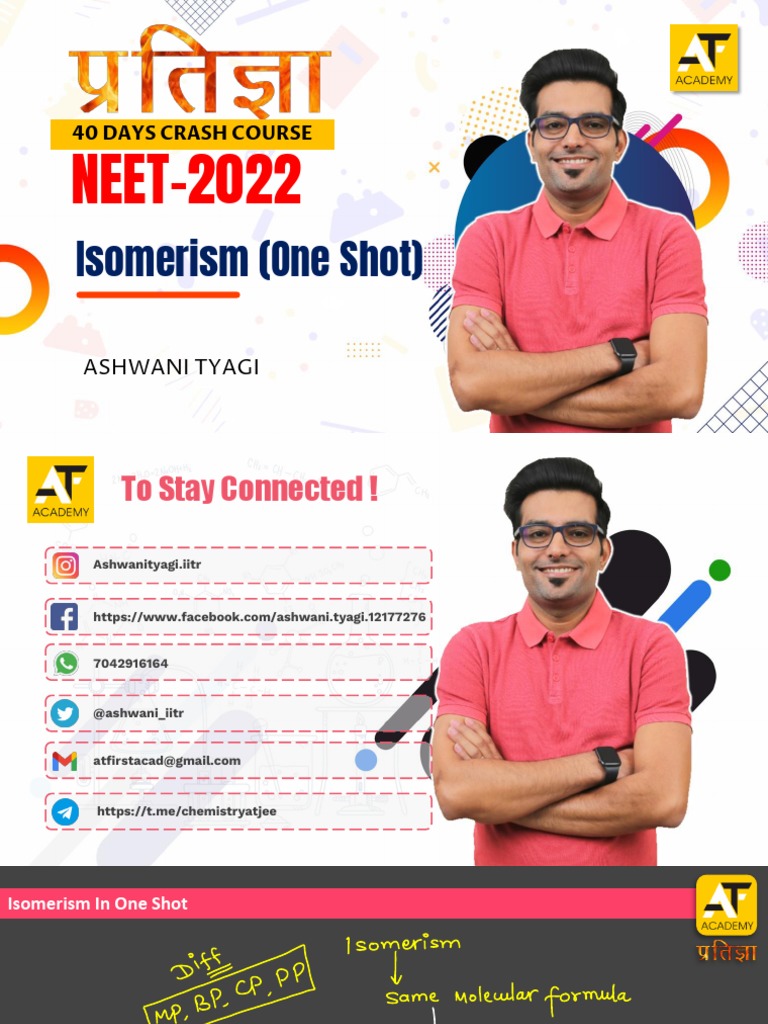Isomerism CC | PDF | Isomer | Inorganic Chemistry