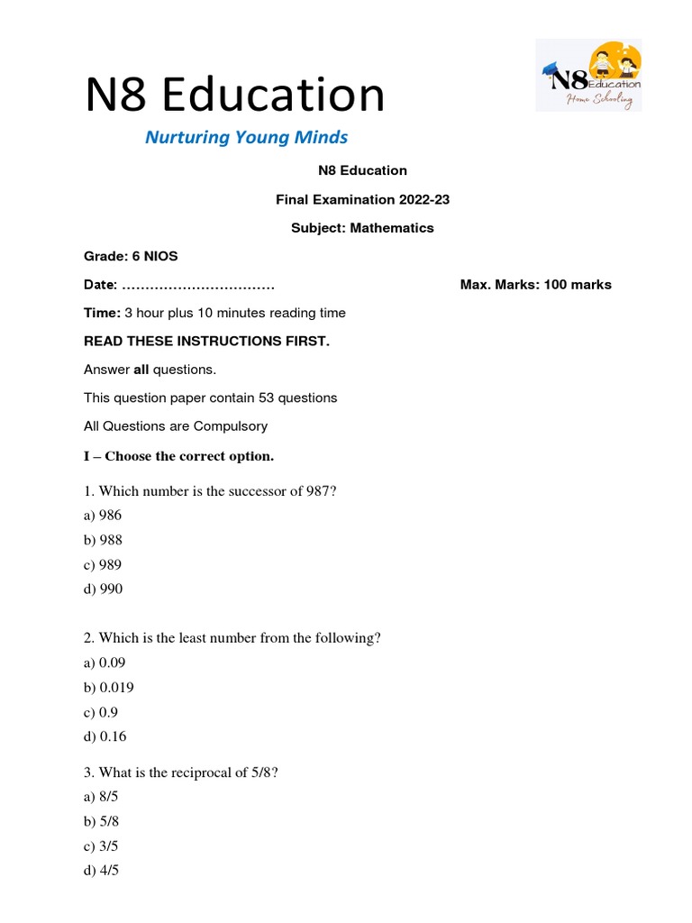Nios Final Paper | PDF | Triangle | Elementary Geometry