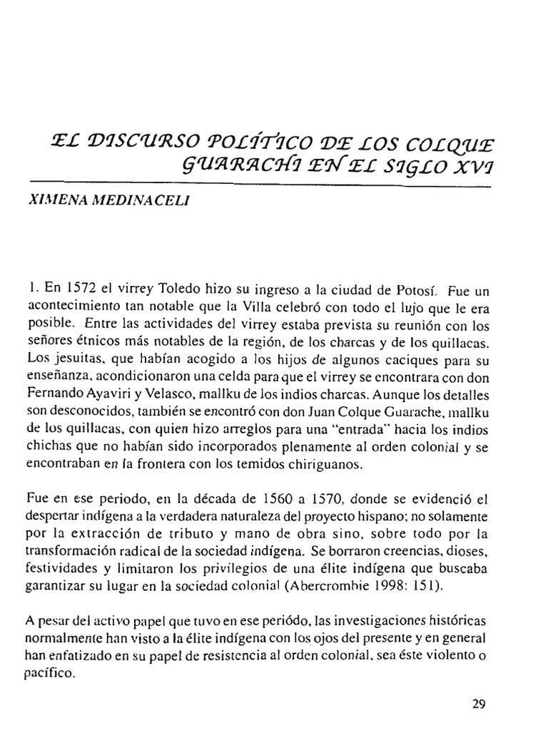 Colque Guarache XVI | PDF | Imperio Inca