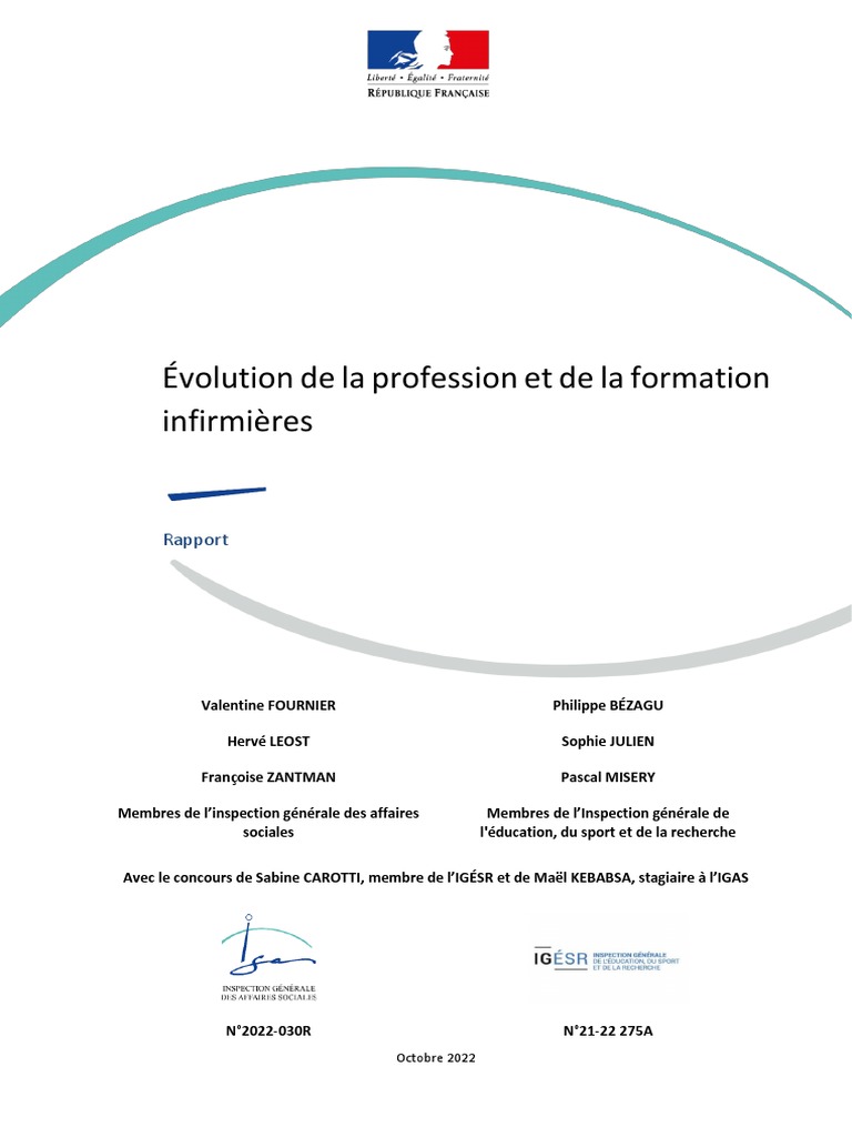 2022-030r - Rapport Infirmiere | PDF