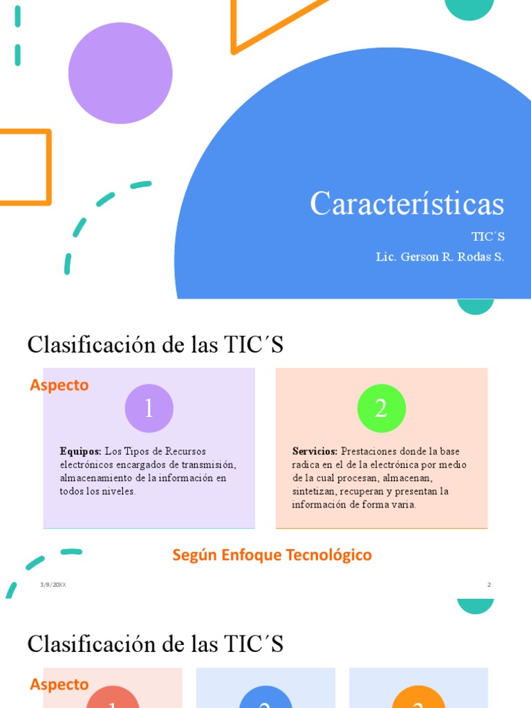 Características de La TICS | PDF | Software libre | Internet