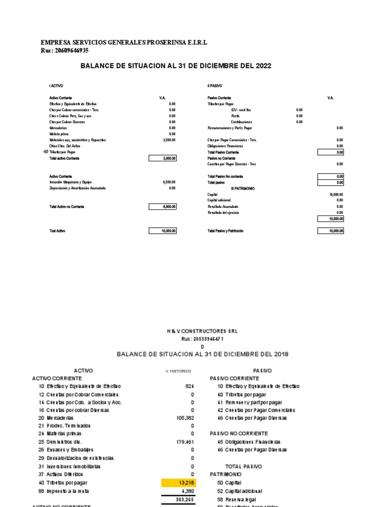 Modelo para Balance Anual | PDF | Tarjeta de crédito | Dinero