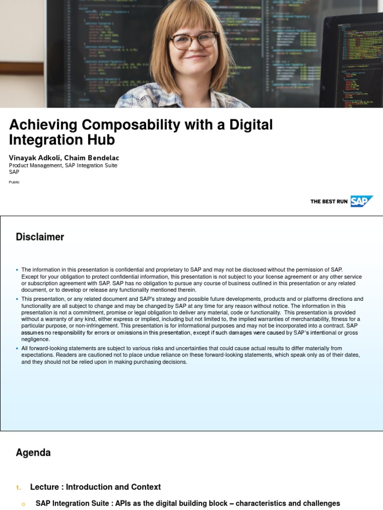 (26.04) Delaware - Sala Pelé 11h - Achieving Composability With A Digital Integration Hub | PDF ...