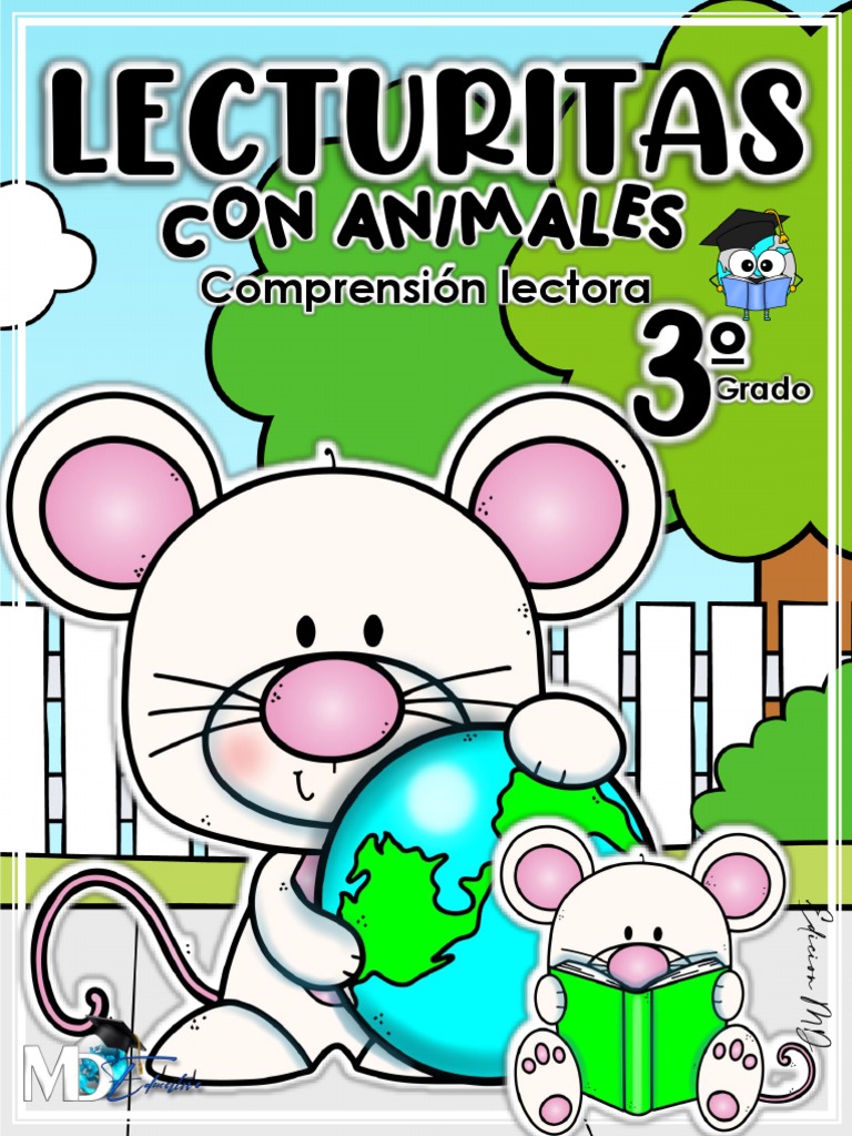 Comprensión Lectora: Animales para 3º Grado | PDF | Osos | Oso polar