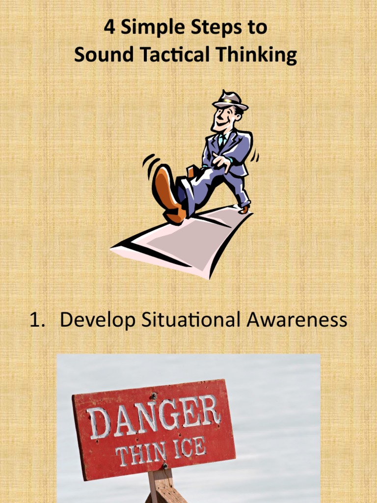 2 Tactical Thinking | PDF | Self-Improvement | Wellness