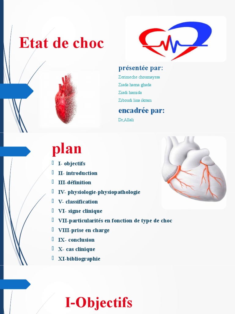 Comprendre l'État de Choc Clinique | PDF | État septique | Maladies et troubles
