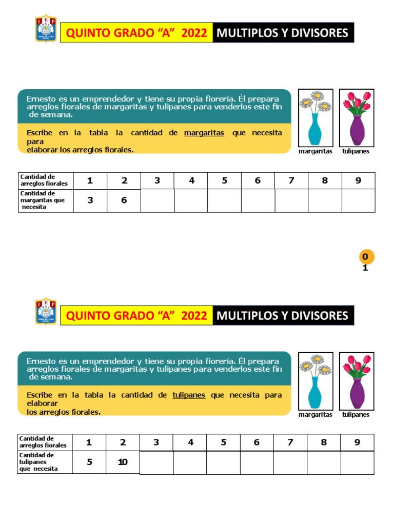 Multiplos y Divisores | PDF