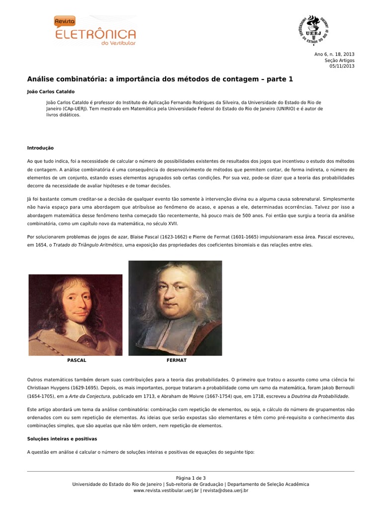 Número de Soluções Inteiras de Equações - Explicação Facilitada ...