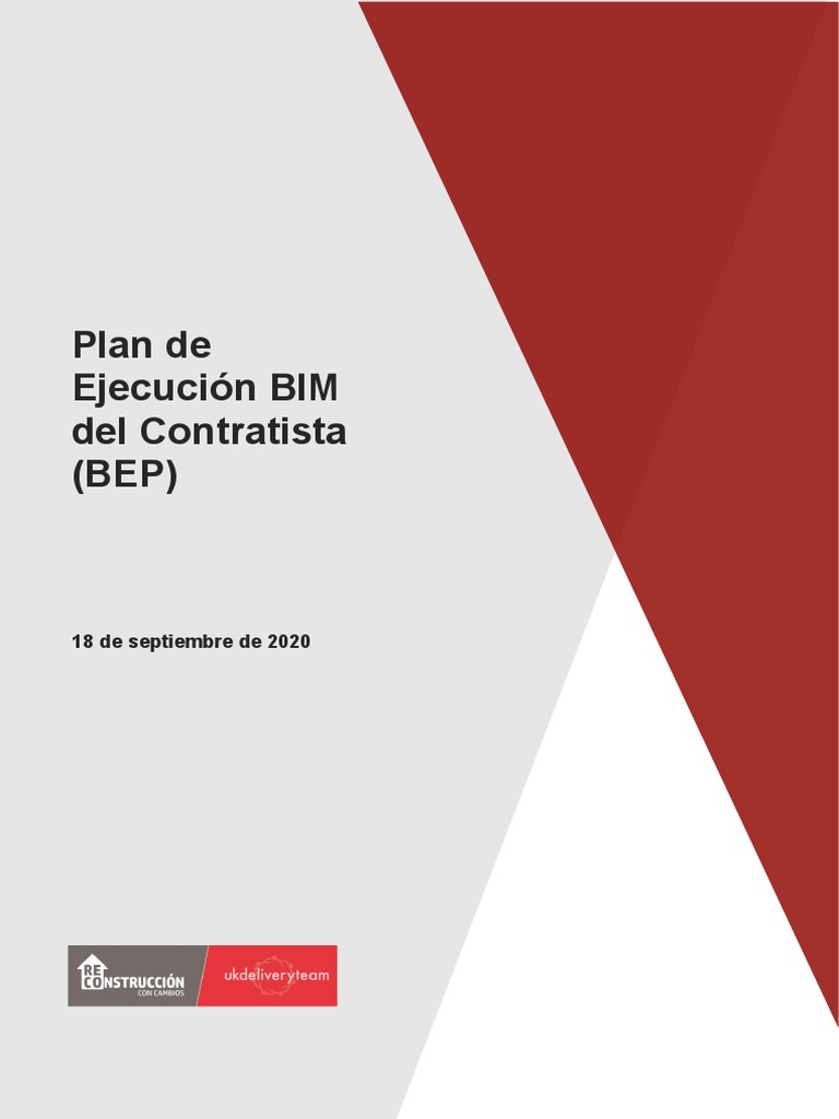 Plan de Ejecución BIM del Contratista | PDF | Gestión de la información ...