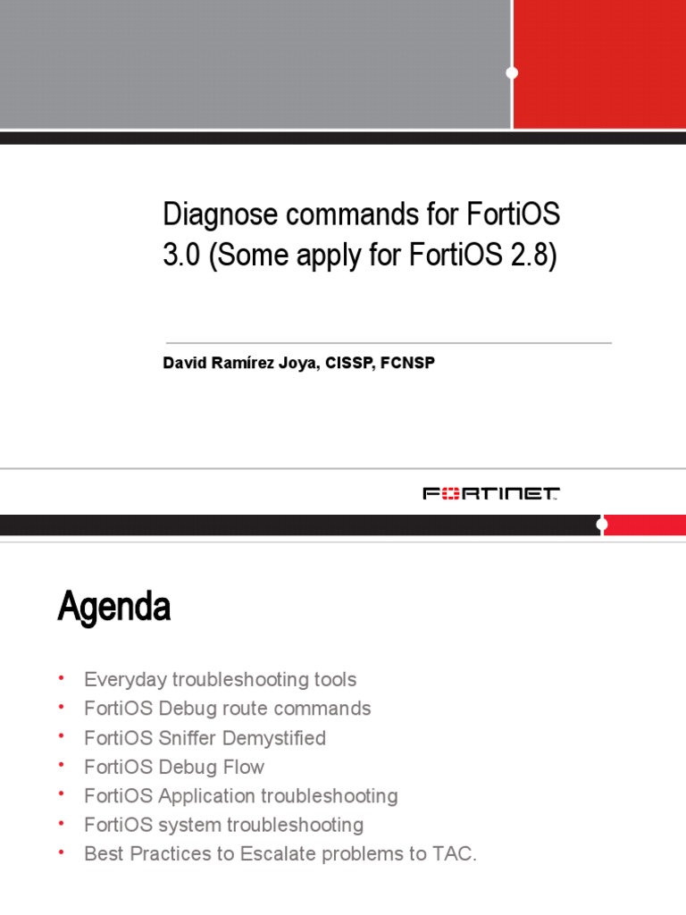 Diagnose Commands For FortiOS 3 - V2 | PDF | Port (Computer Networking) | Router (Computing)