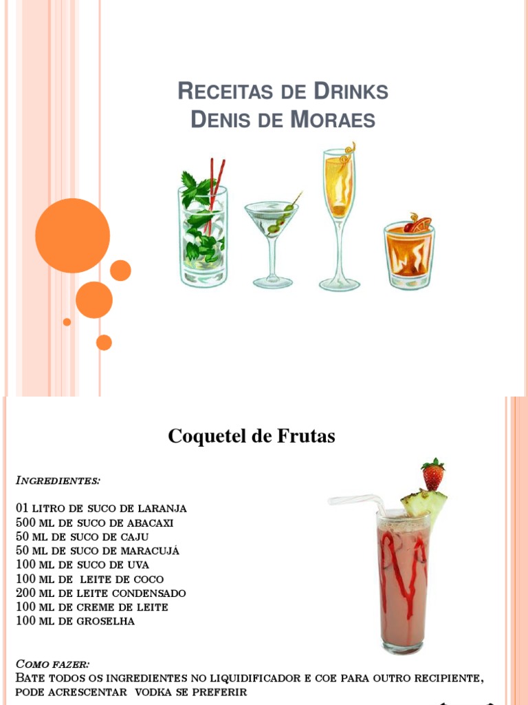 E-Book Executivo Dos Drinks | PDF | Comidas e bebidas | Bebidas alcoólicas