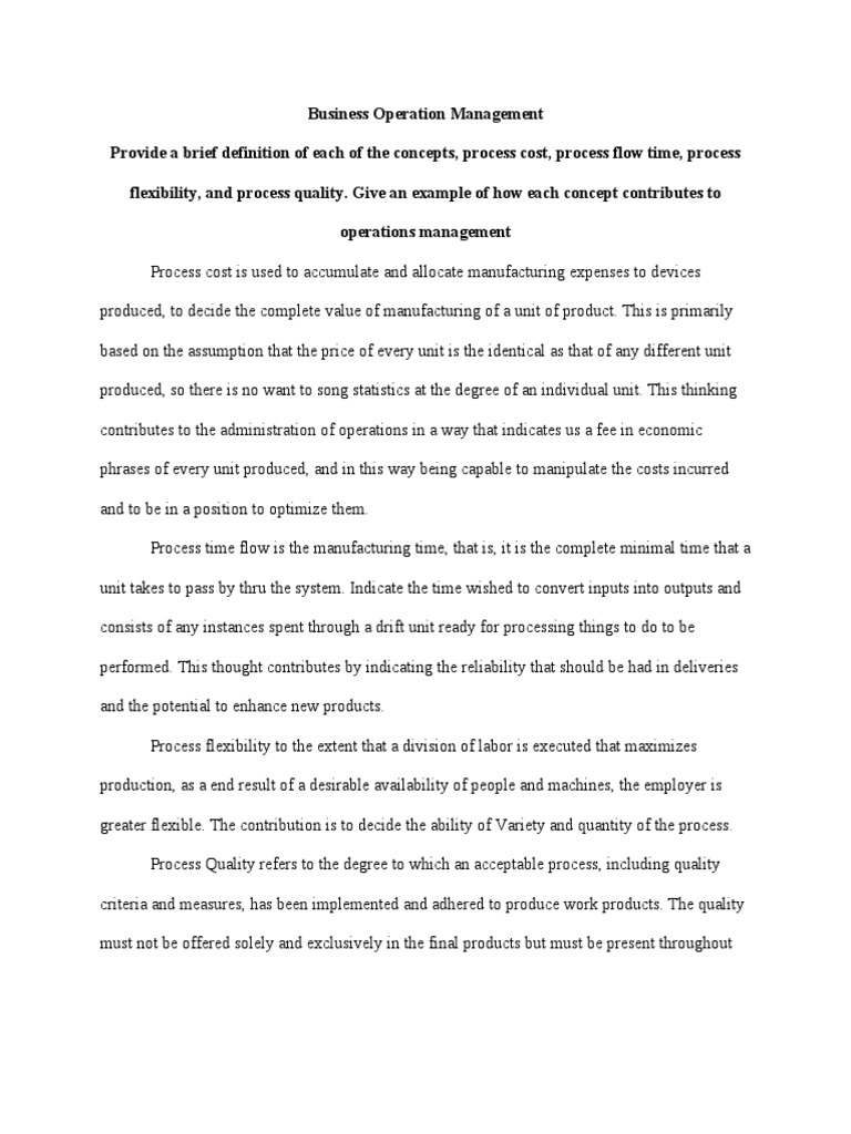 Ma50200 Hw 2 Week 2 Pdf Operations Management Cost 