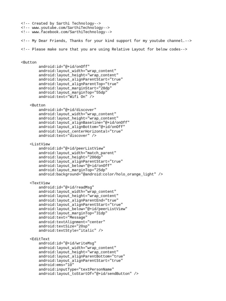 Wifi P2P Layout | PDF