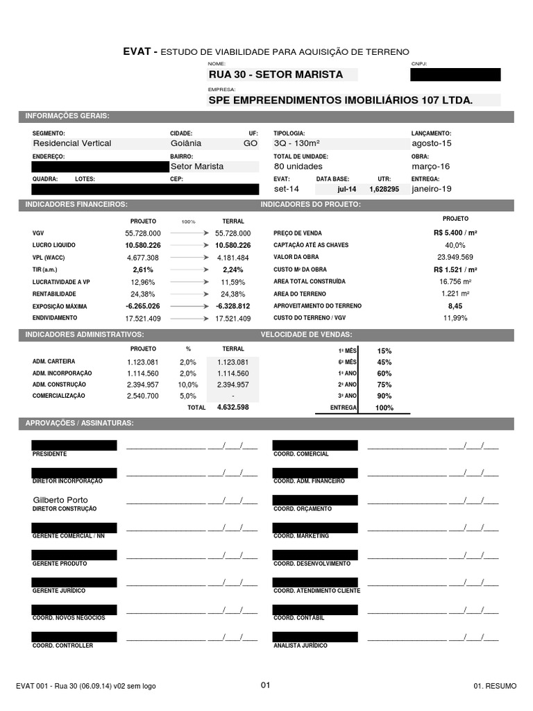 EVAT 001 - Rua 30 (06.09.14) v02 sem logo | PDF | Indenização | Direito ...