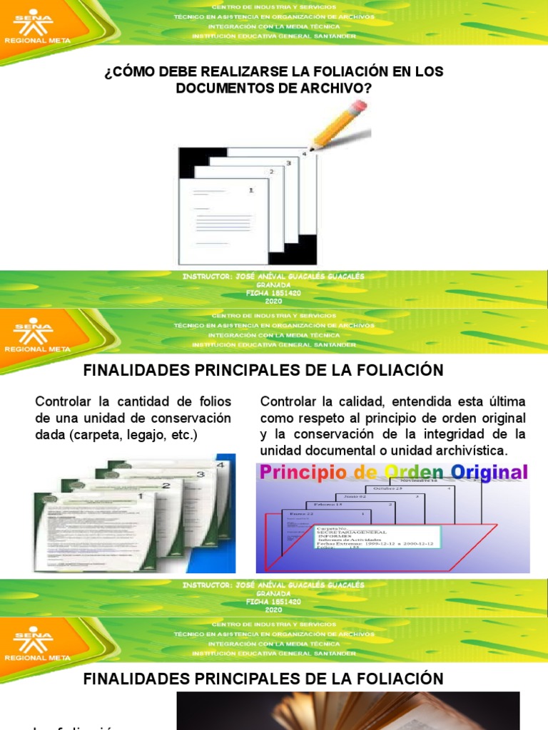 FOLIACIÓN | PDF