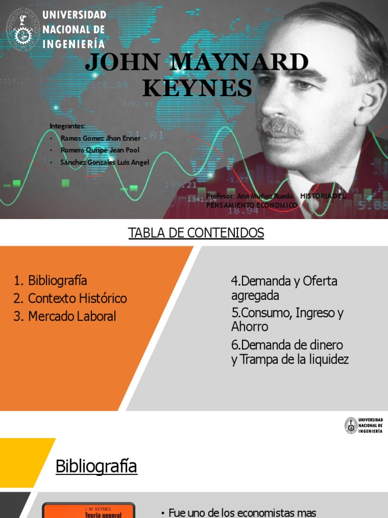 Jhon Keynes | PDF | La política fiscal | Economía keynesiana